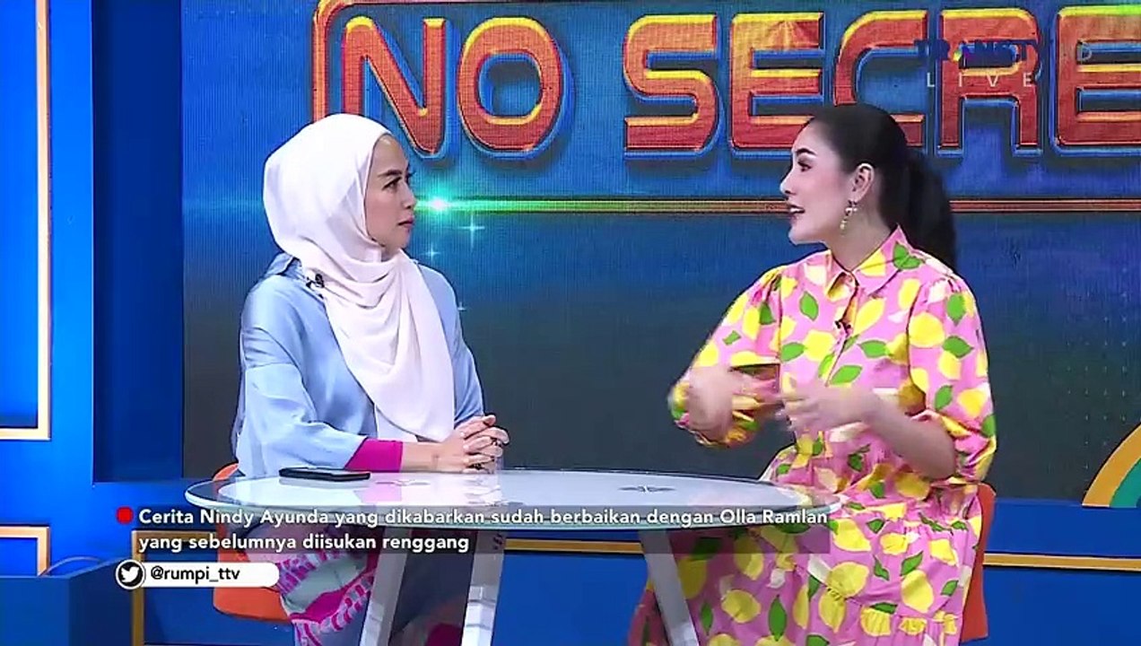 RUMPI (NO SECRET) 2366 LIVE OR TAPING - video Dailymotion