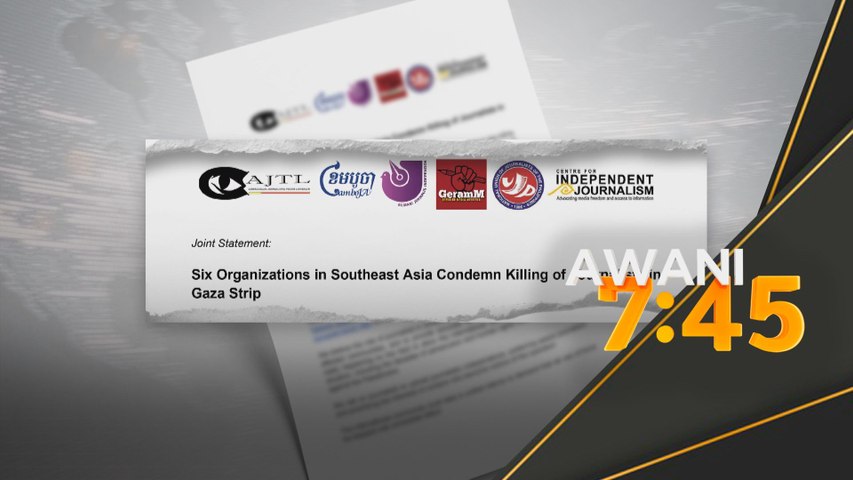Palestin-Israel: Enam pertubuhan media ASEAN kutuk pembunuhan wartawan ...