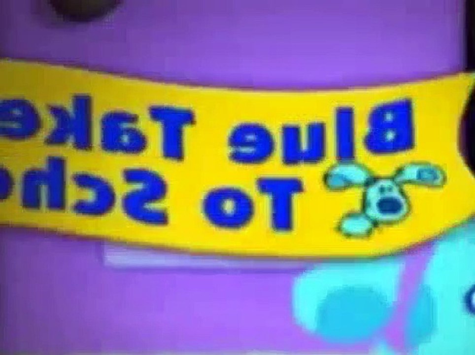Blue's Clues S05E25 Blue Take You To School - video Dailymotion