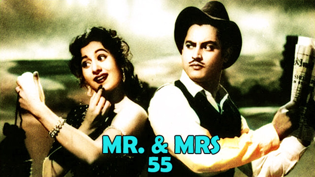 Mr & Mrs 55 {HD} | Guru Dutt , Madhubala | Old Hindi Romantic Movie ...