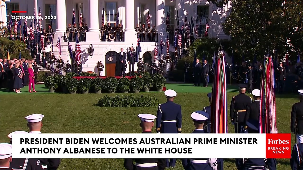 President Biden Welcomes Australian Prime Minister Anthony Albanese To The White House - video ...