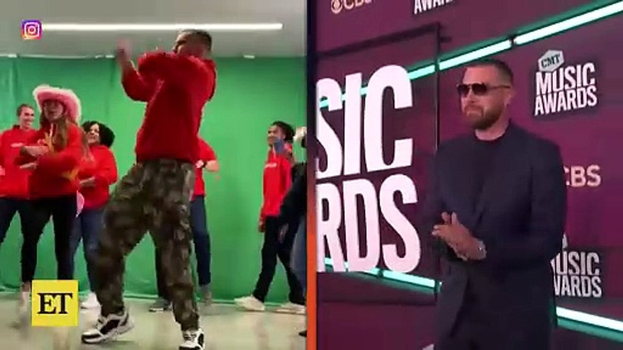 Watch Travis Kelce's ALL OUT Dance Moves - video Dailymotion