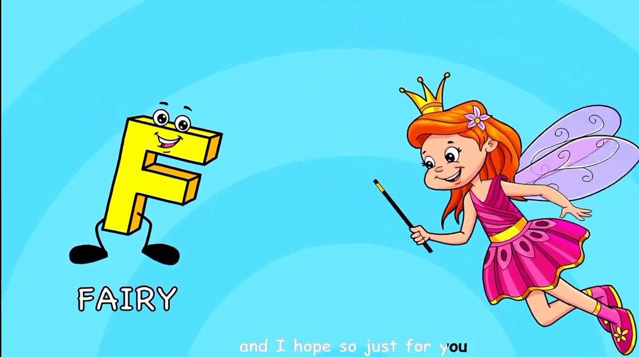 Alphabet letter Ff song - trace letter F - nursery rhymes #preschool # ...