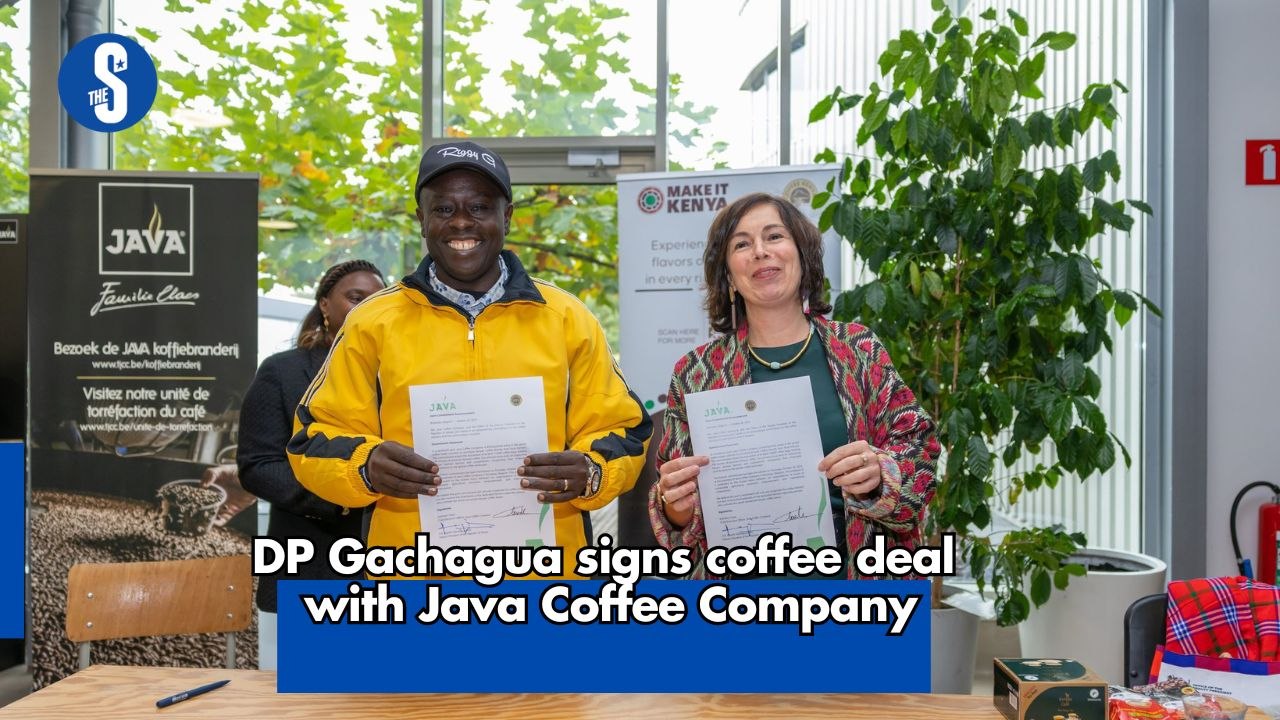 DP Gachagua signs coffee deal with Java Coffee Company - video Dailymotion