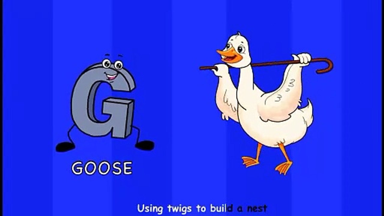 alphabet letter Gg poem song - learn tracing - nursery rhymes # ...