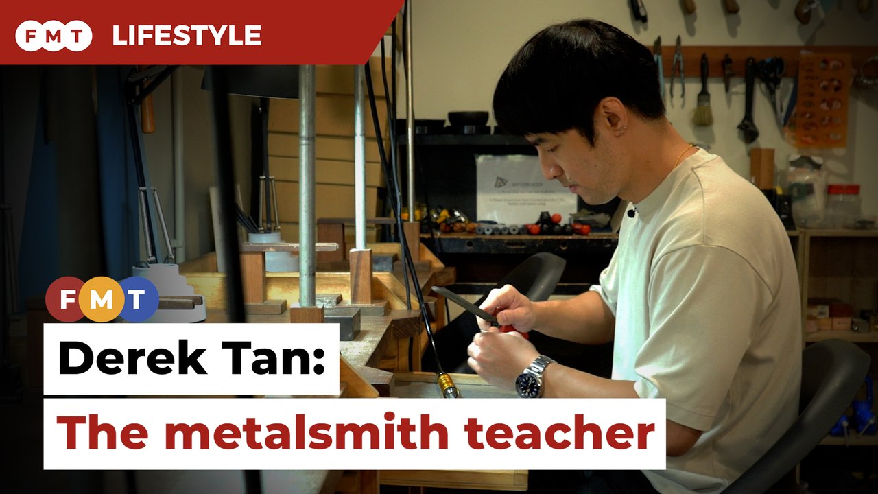 Derek Tan: Teaching the tools of the metalsmithing trade - video ...