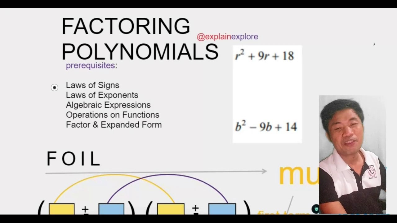 FACTORING Polynomials | trinomial case 1 - video Dailymotion