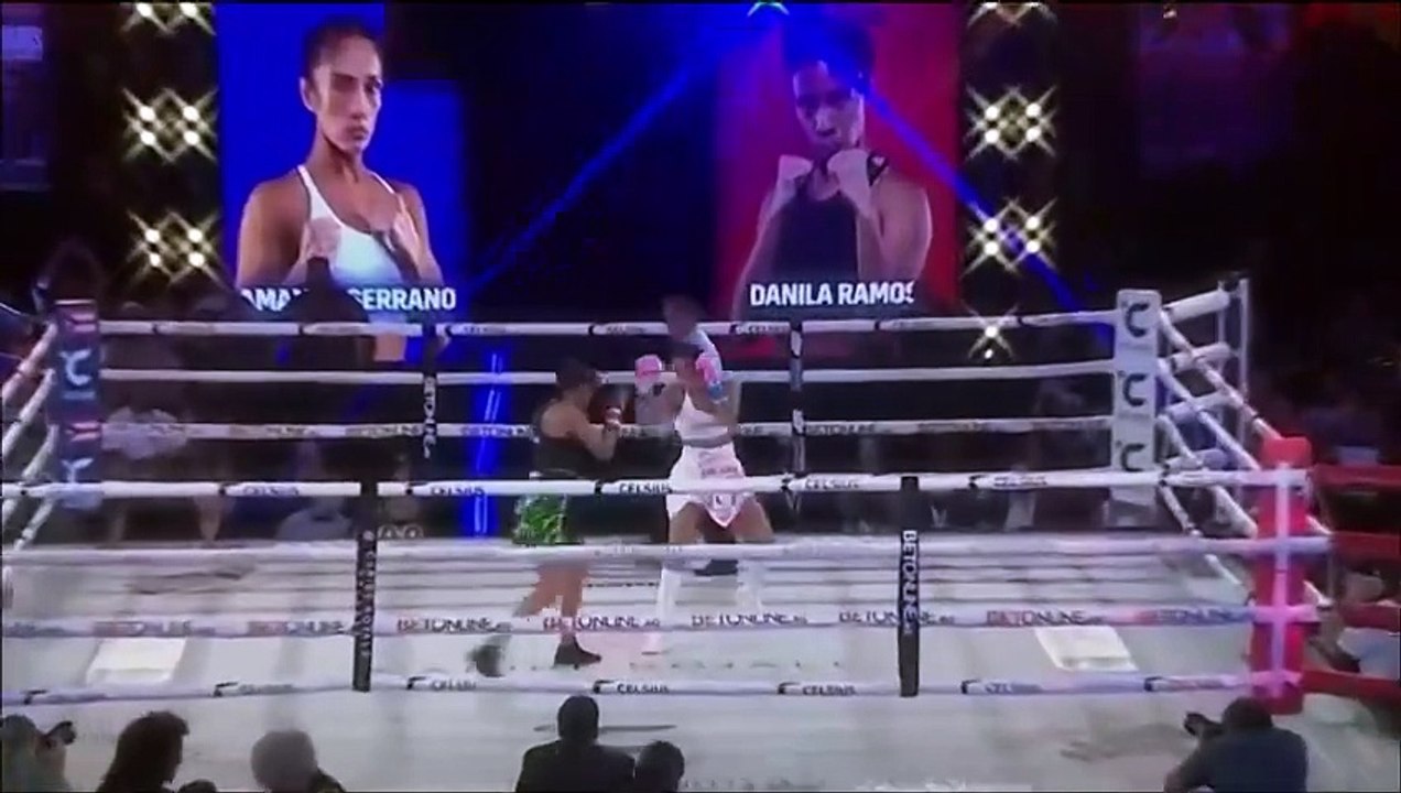 Historic Moments Unfold Amanda Serrano vs. Danila Ramos Fight ...