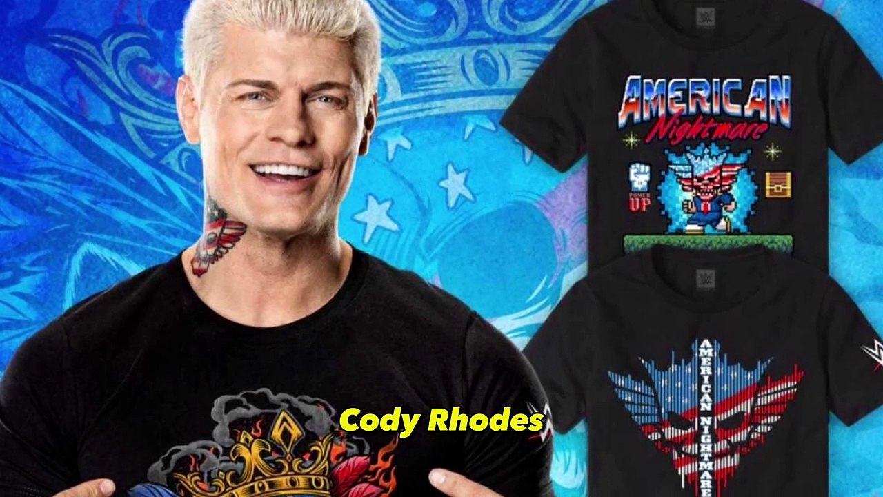 Cody Rhodes Continues To Be WWE’s Top Merchandise Seller - video ...