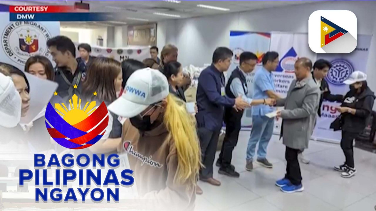 Ikaapat na batch ng mga umuwing OFW mula sa Israel, dumating na sa ...