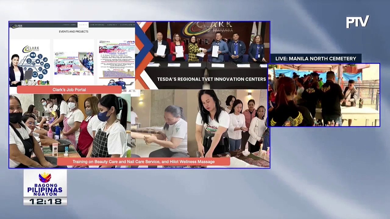 Panayam kay Clark Development Corporation President and CEO Atty. Agnes ...