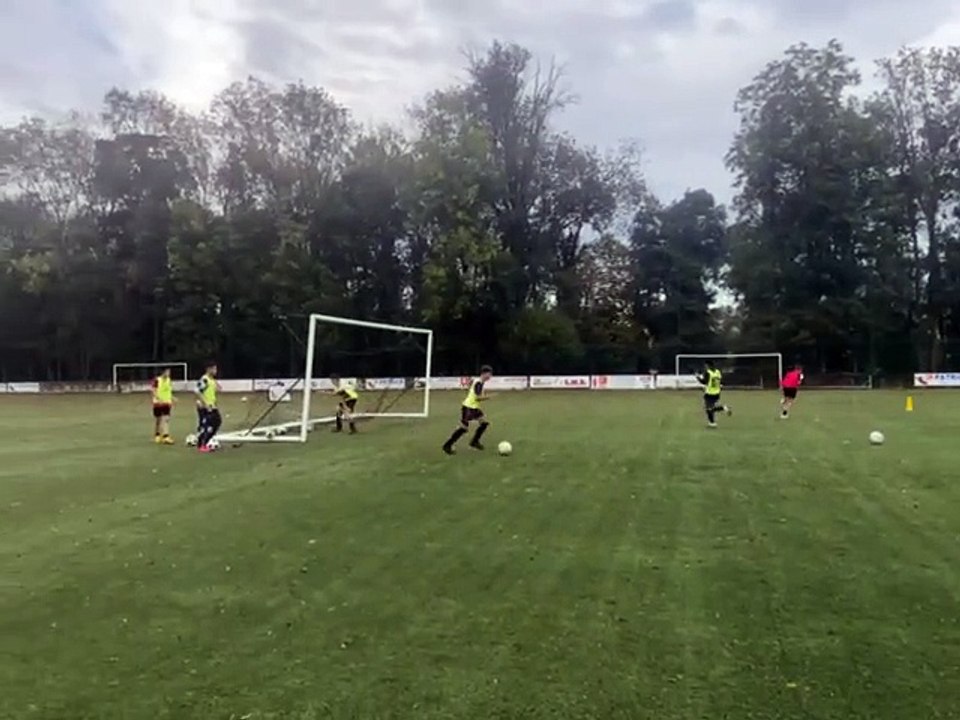 Entraînement U15 - Vidéo Dailymotion