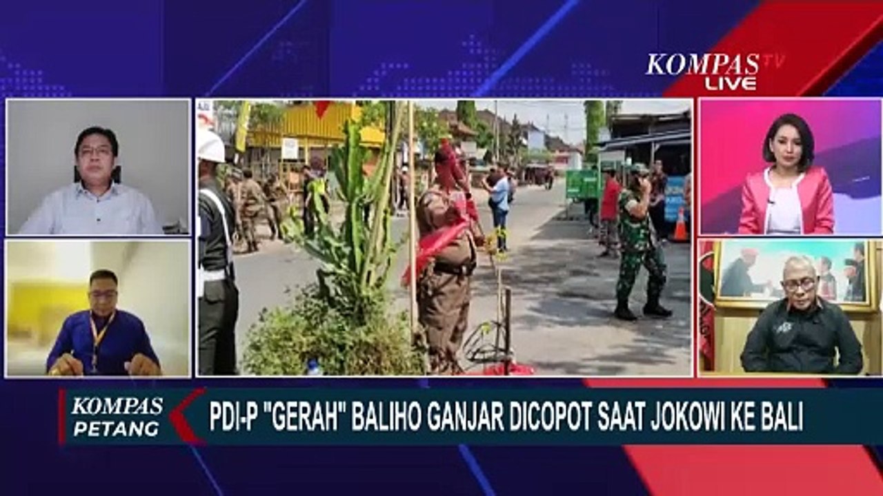 Pencopotan Baliho Ganjar-Mahfud di Bali Menggambarkan Hubungan Jokowi dan PDIP Renggang? - Video ...