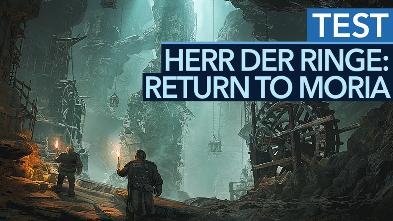 Herr der Ringe: Return to Moria - Test-Video zum Zwergen-Survival-Spiel ...