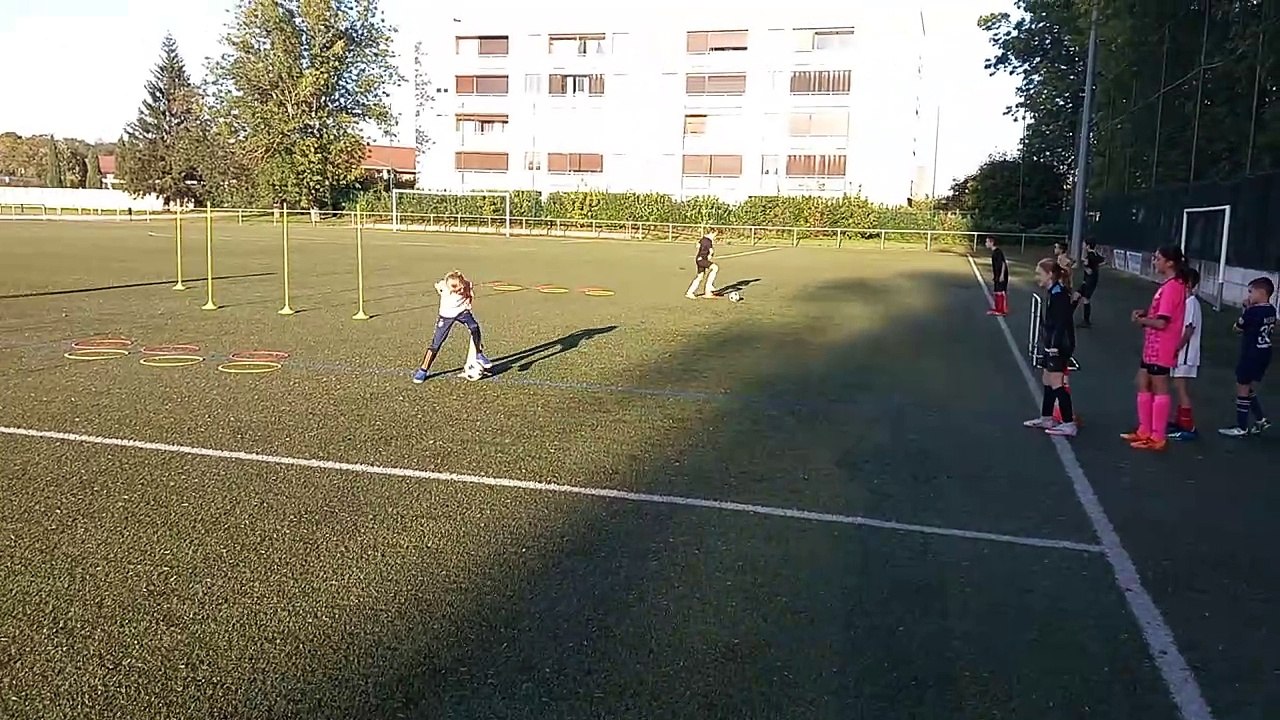 Entraînement U13 - Vidéo Dailymotion
