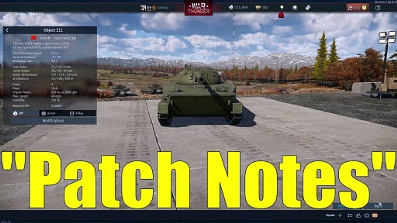 Object 211: Red Dragon's Roar! - La Royale Dev Server - War Thunder - video Dailymotion