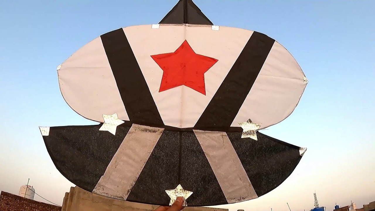 4 Ghiti Patang Making with Scale - Smallest Patang to Biggest Tukkal ...