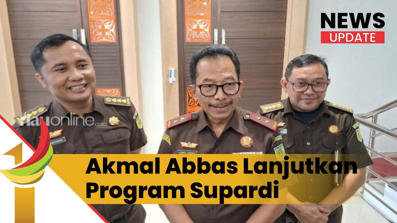Jabat Kajati Riau, Akmal Abbas Bakal Lanjutkan Program Supardi - Video ...
