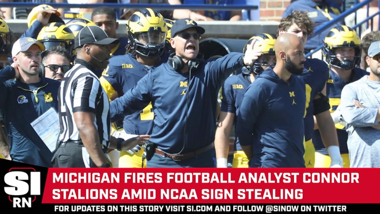 Michigan Fires Analyst Connor Stalions Amid NCAA’s Sign-Stealing Investigation - video Dailymotion