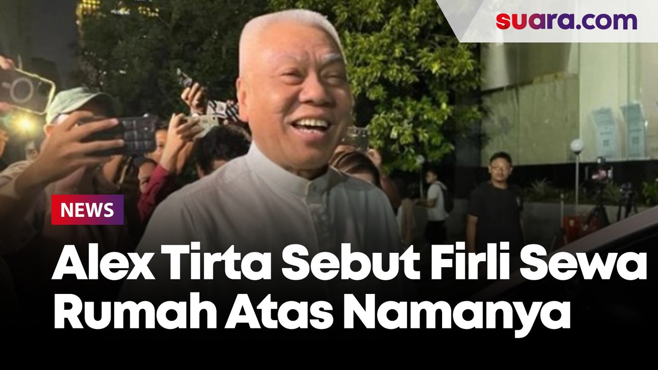 Akui Ketua KPK Firli Bahuri Sewa Rumah Kertanegara 46 Seharga Rp650 Juta, Alex Tirta: Atas Nama ...