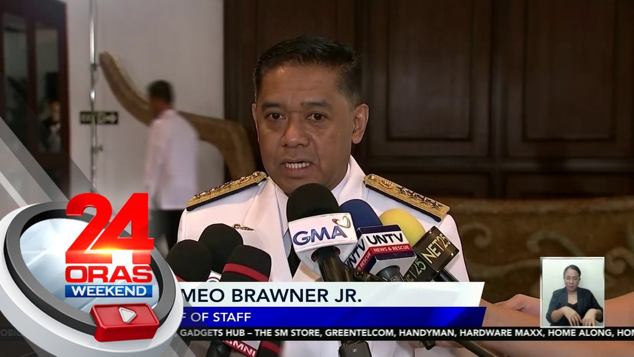 AFP Chief of Staff Romeo Brawner Jr., may mga naririnig umanong mga ...