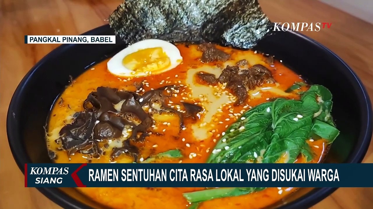 Kreasi Ramen dengan Sentuhan Cita Rasa Lokal jadi Incaran Pecinta Kuliner di Pangkal Pinang ...