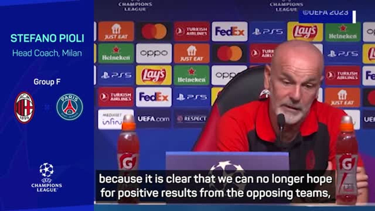'We cannot rely on others to help us' - Stefano Pioli issues rally cry ...