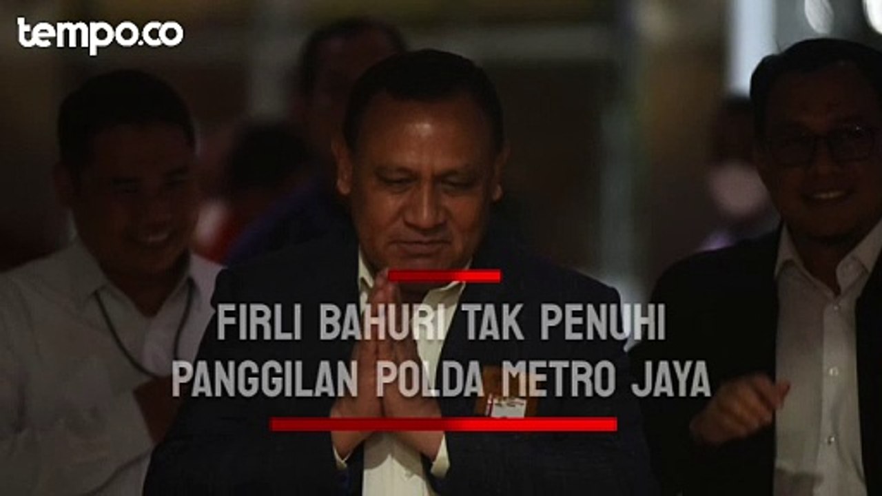 Firli Bahuri Tak Penuhi Panggilan Polda Metro Jaya Hari Ini, Pilih Hadiri Acara di Aceh - video ...