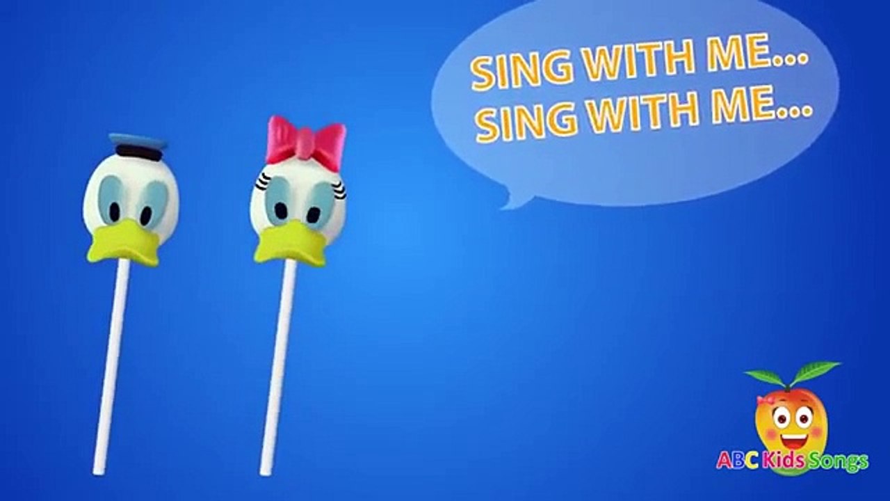 ABC Song for Kids Donald Duck Cake Pops ABC for Baby ABC Songs for ...