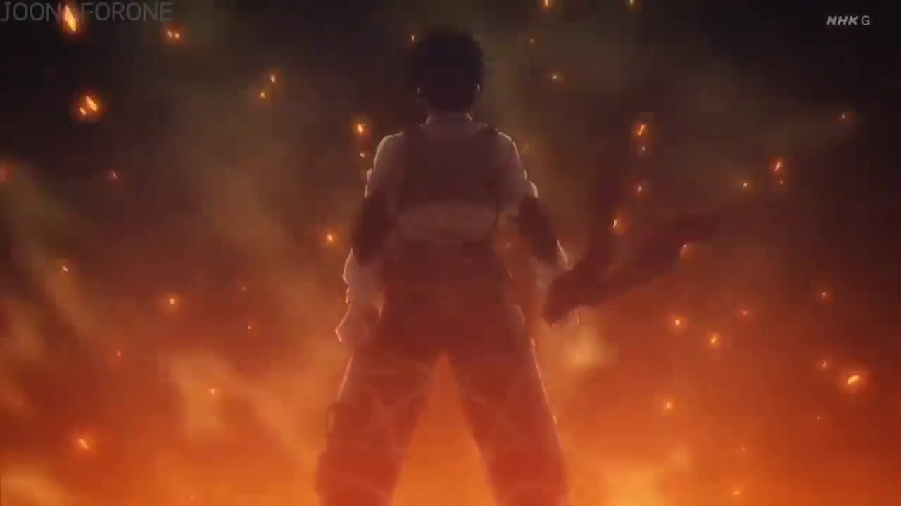 Mikasa Kills Eren AOT FINAL SCENE | Eren Death Scene AOT Final Season ...