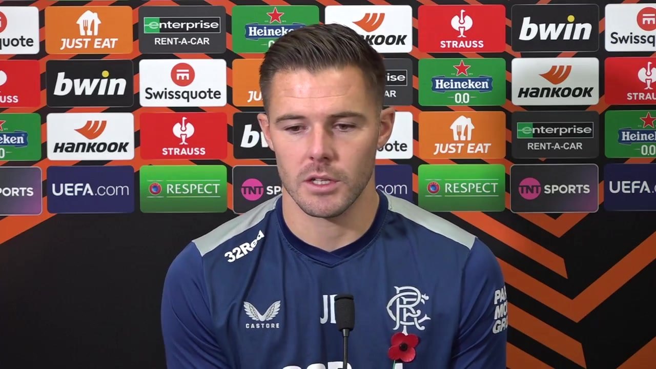 Glasgow Rangers goalkeeper Jack Butland previews UEFA Europa League ...