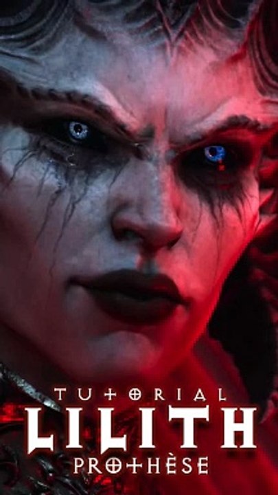 Tutorial prothèse en silicone (sfx makeup) Lilith from DIABLO IV - Vidéo Dailymotion
