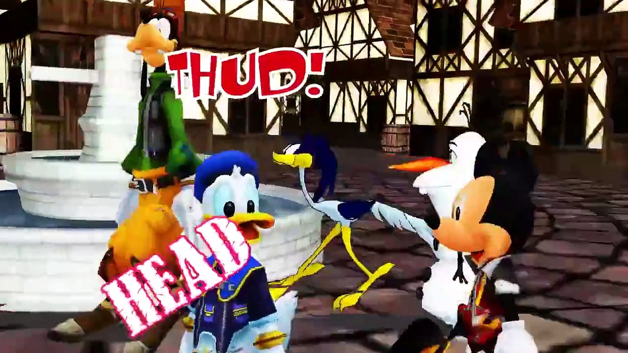 Five Little Monkeys Mickey Mouse, Donald Duck, Goofy, Olaf and Rode ...