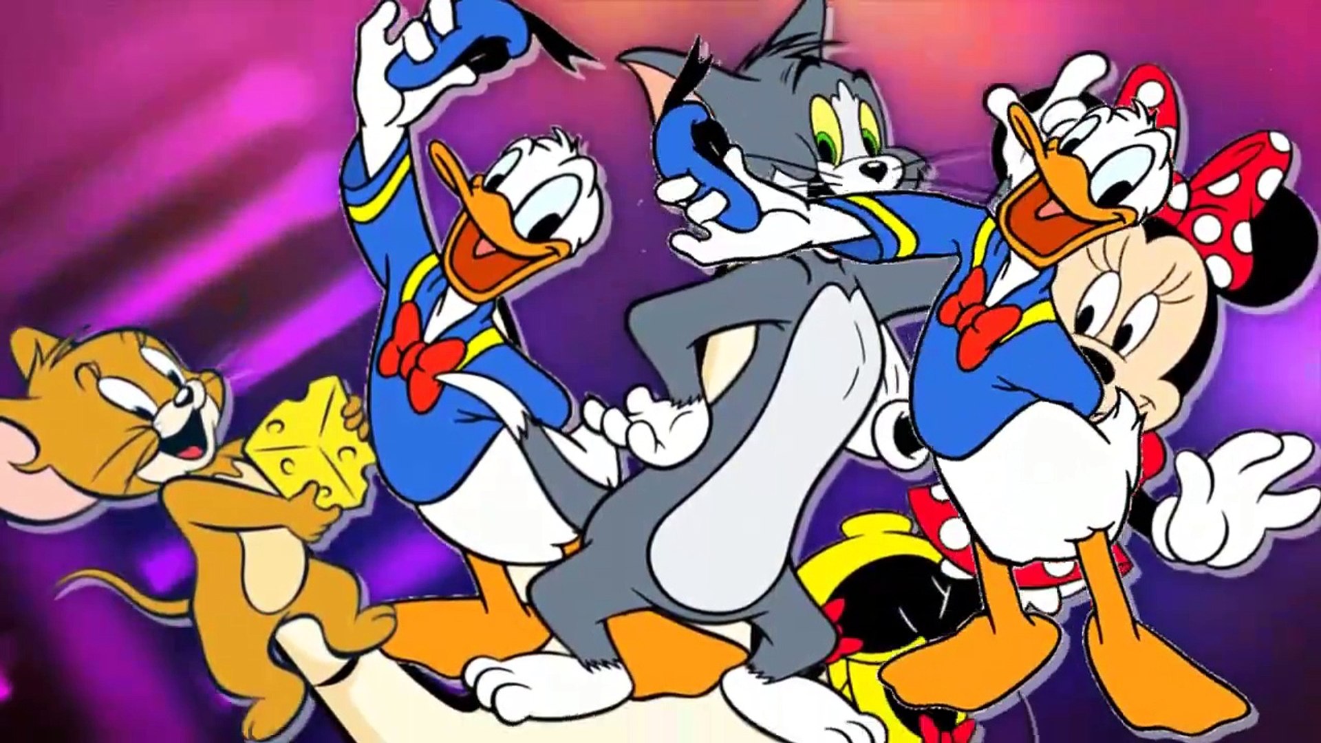Mickey Mouse Tom And Jerry Finger Family