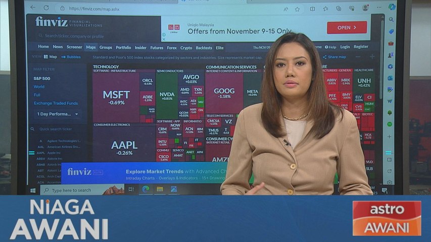 Niaga AWANI: S&P 500: 10th November 2023 market performance | Astro Awani