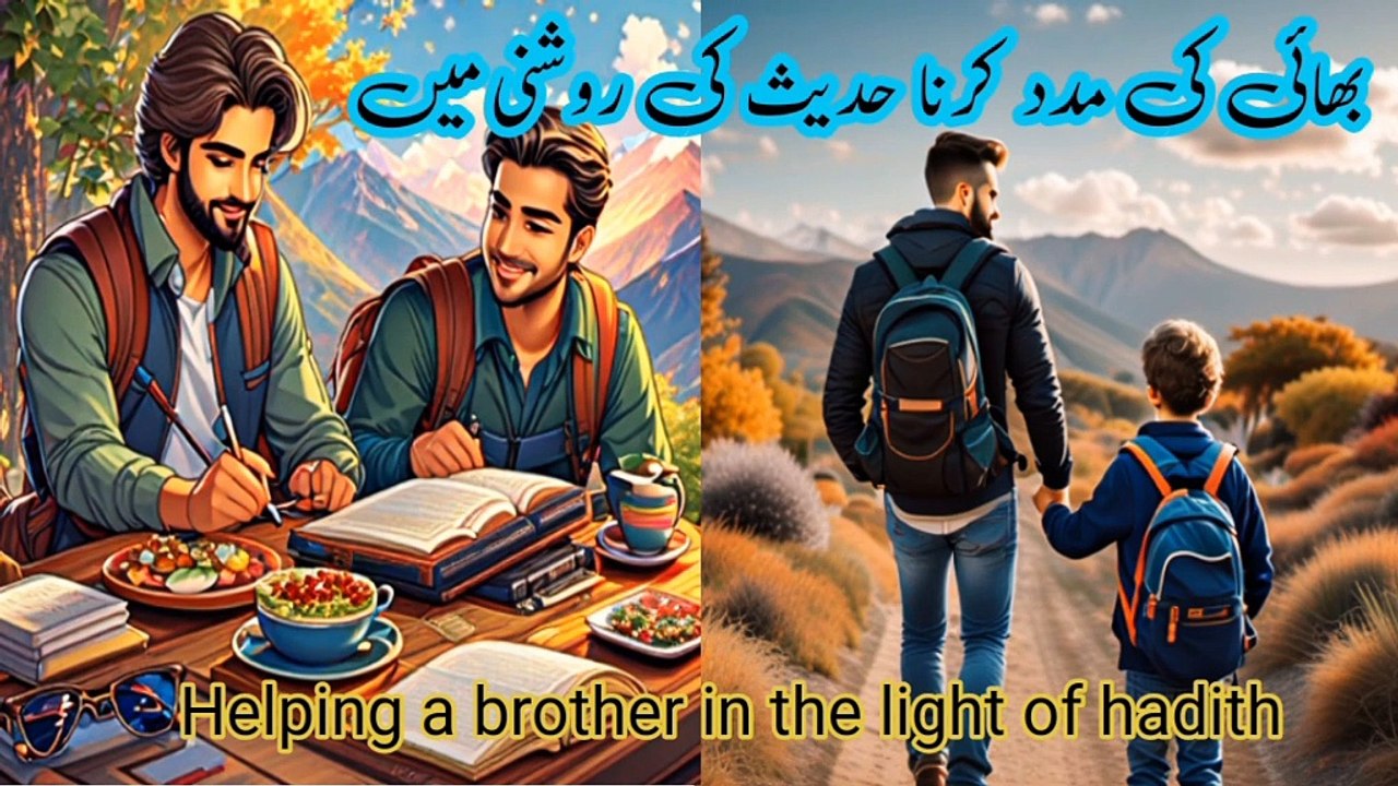 Helping a brother in the light of hadith |بھائی کی مدد کرنا حدیث کی ...