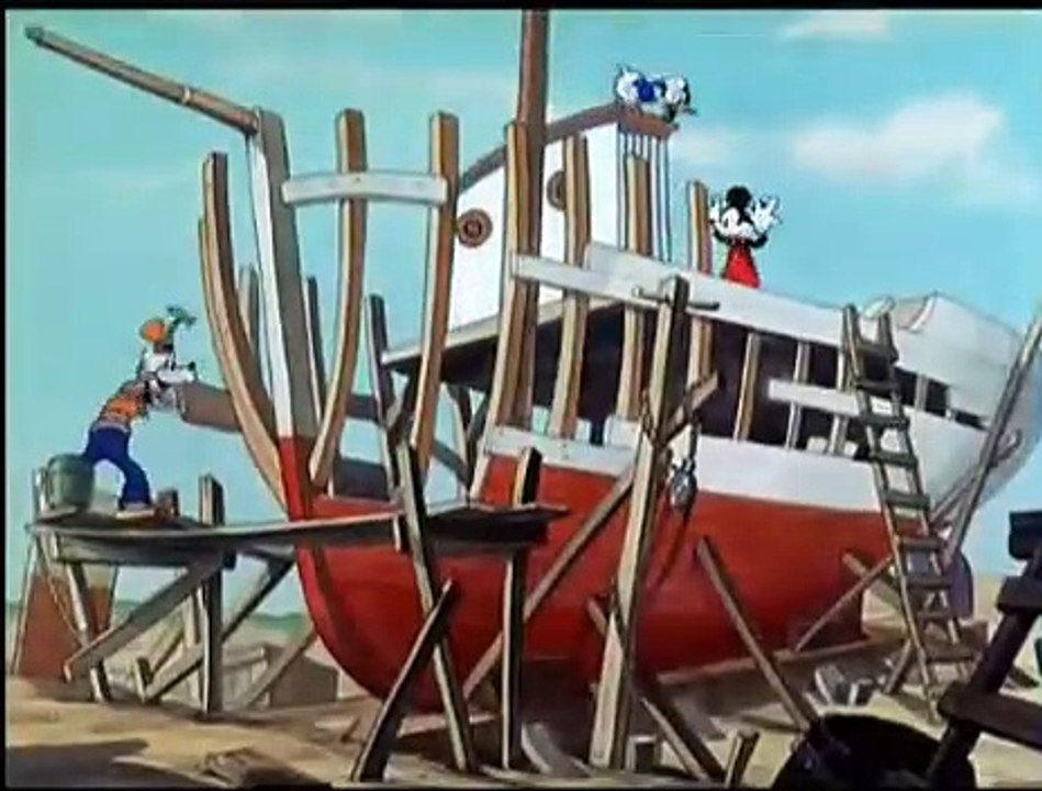 Mickey Mouse, Donald Duck, Goofy - Boat Builders.avi - video Dailymotion