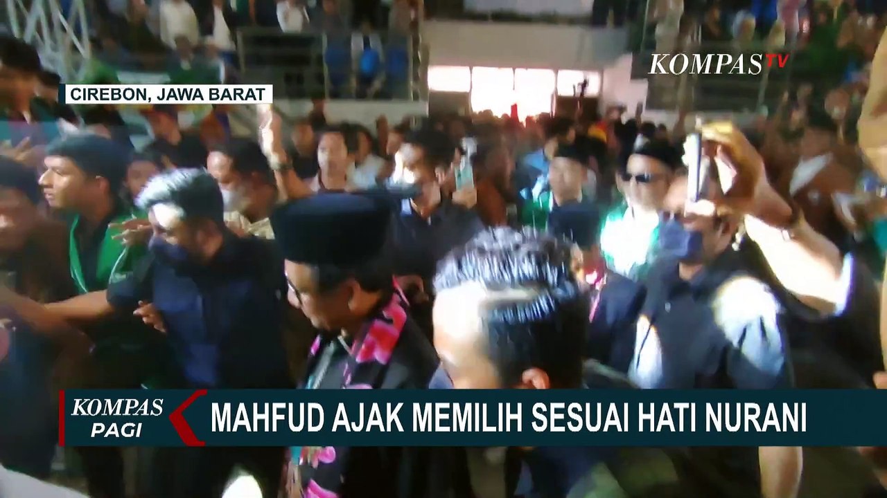 Pesankan Pemilu Jujur, Mahfud MD Ajak Warga Indonesia Memilih Sesuai Hati Nurani - Video Dailymotion