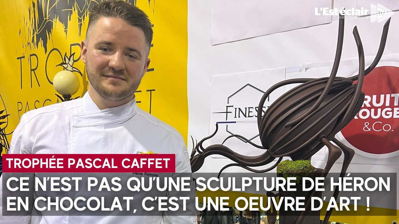 Pierre Fontaine fait de son chocolat une œuvre d’art et remporte le Trophée Pascal Caffet ...