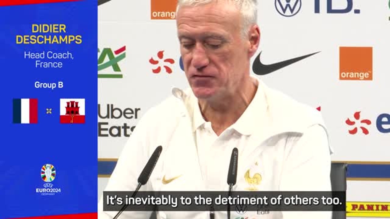 Deschamps asks the media for patience with Zaire-Emery - video Dailymotion
