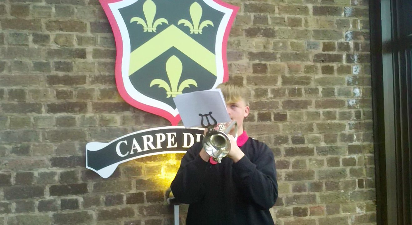 Connor Edwards playing The Last Post - video Dailymotion