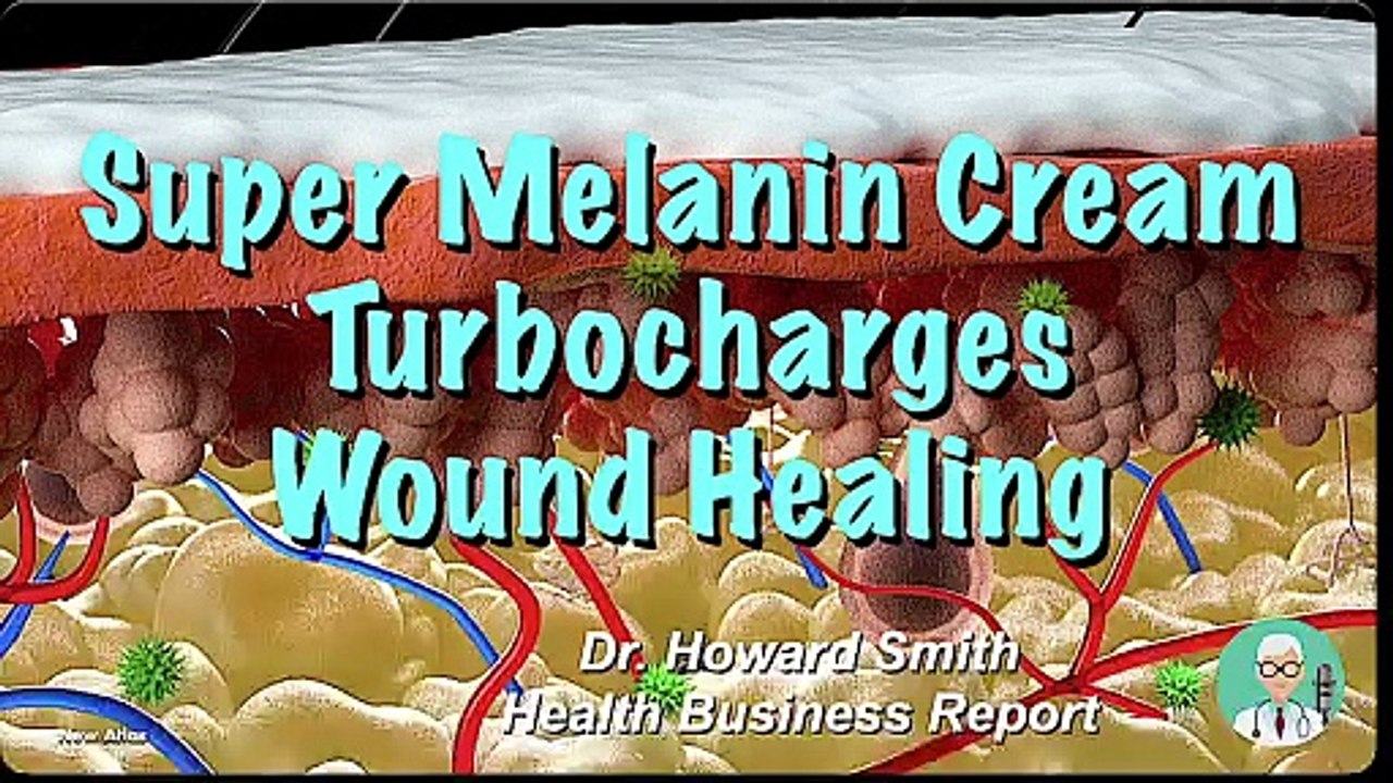 Super Melanin Cream Turbocharges Wound Healing - video Dailymotion