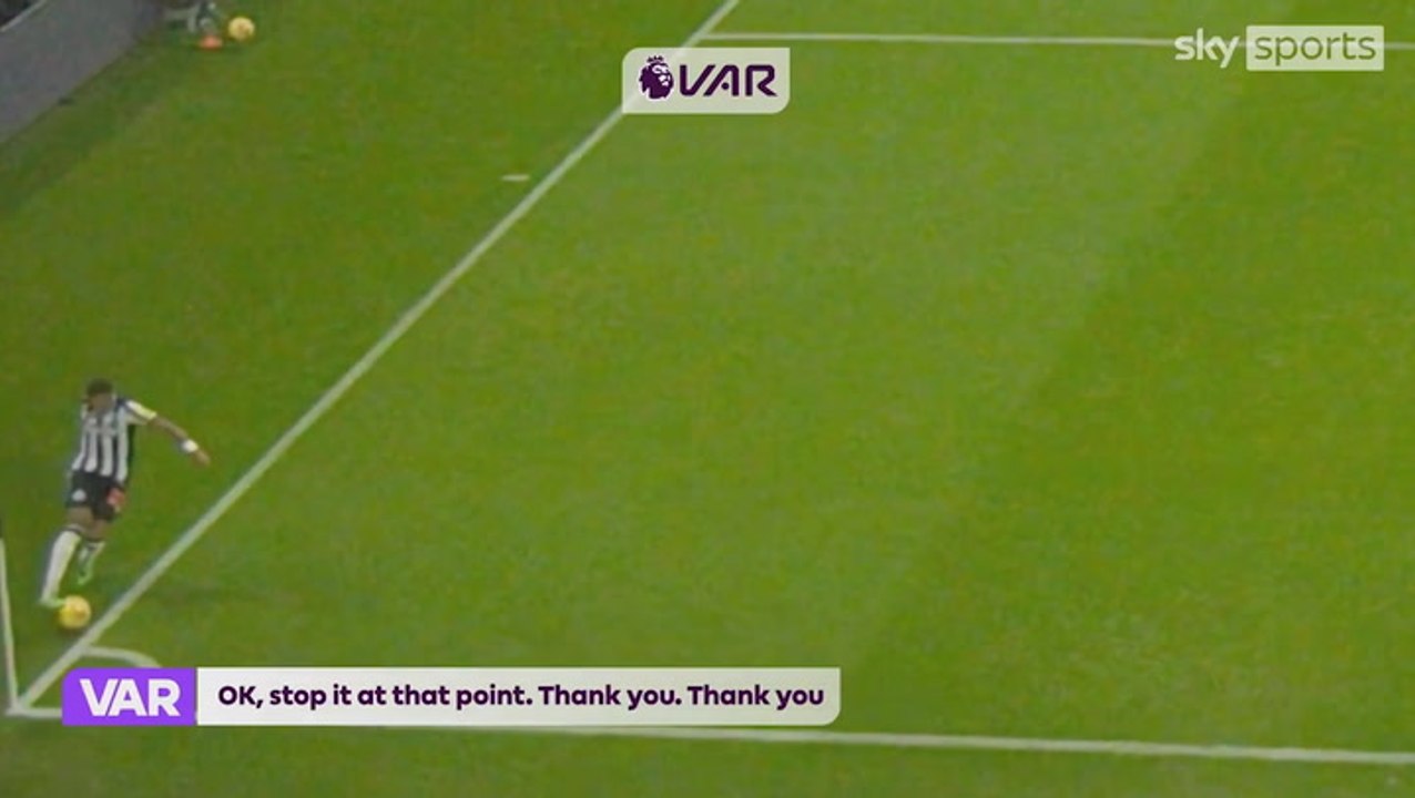 VAR audio from controversial Newcastle goal against Arsenal released by PGMOL - video Dailymotion