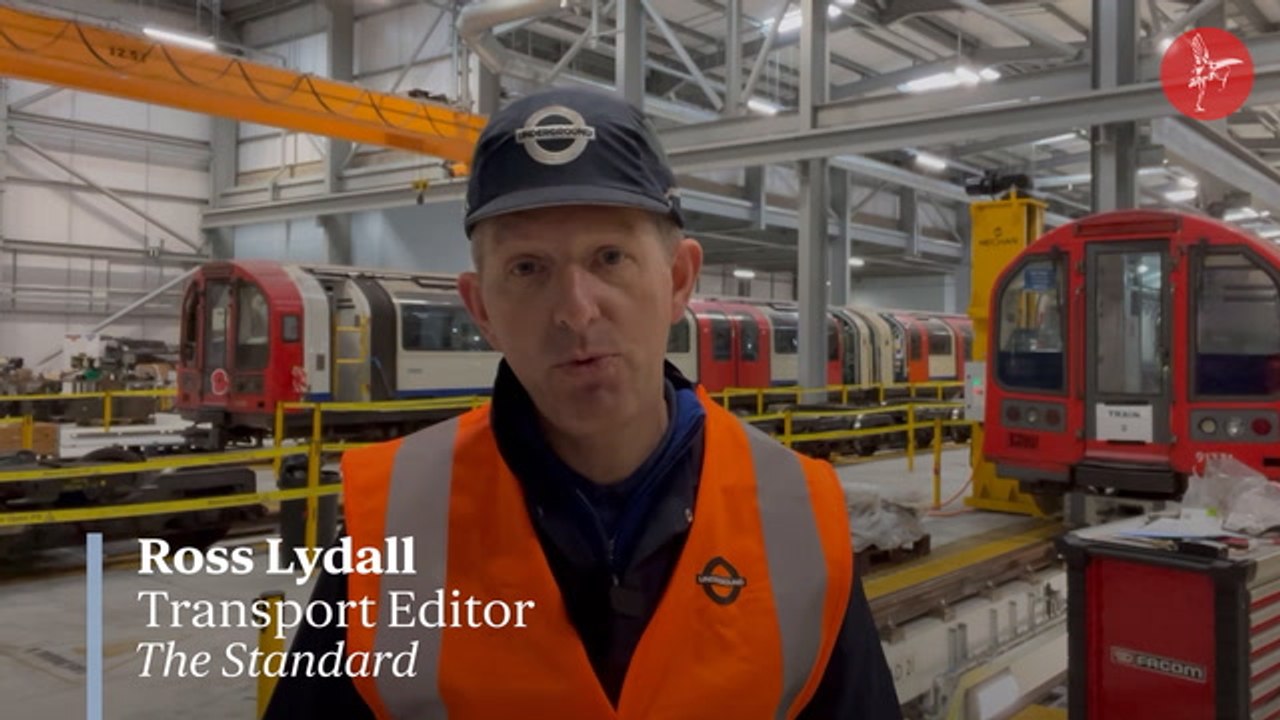 Ross Lydall London Underground Depot In Acton - video Dailymotion