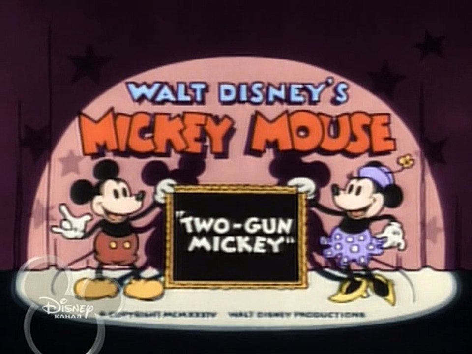 Mickey Mouse - Two Gun Mickey - 1934 (Colored) - video Dailymotion
