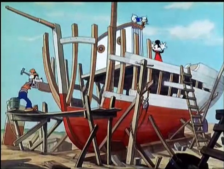 Mickey Mouse, Donald Duck, Goofy - Boat Builders (1938) - video Dailymotion