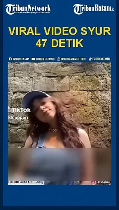 VIRAL Video Syur 47 Detik Mirip Rebecca Klopper Pacar Kakak Fuji, Link Beredar di Twitter ...