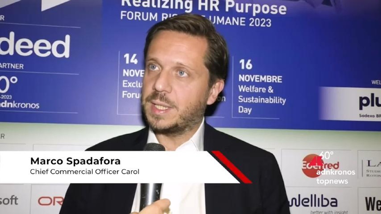 Forum Risorse Umane, Spadafora (Carol): “Mondo HR complesso, ¾ popolazione disingaggiato ...