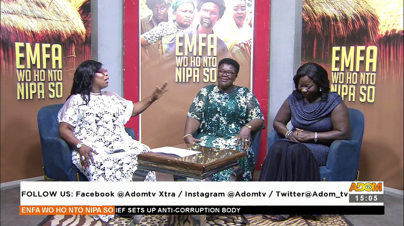 Emfa Wo Ho Nto Nipa So Chatroom on Adom TV (17-11-23) - video Dailymotion