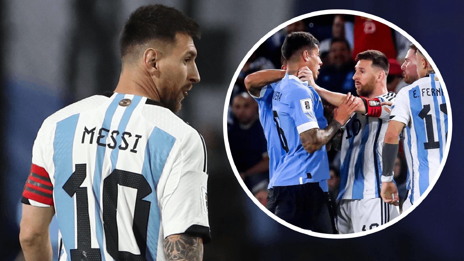 Messi Calls for Respect After Grabbing an Opponent by the Neck | beIN ...